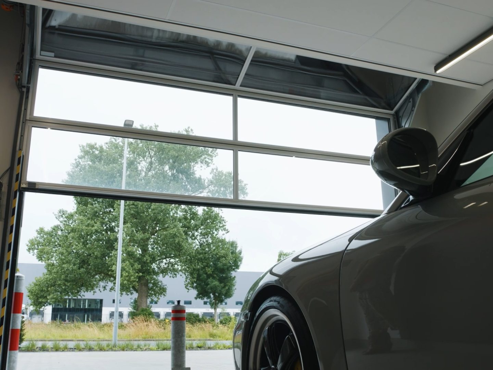Automotive dealership doors - Rolflex
